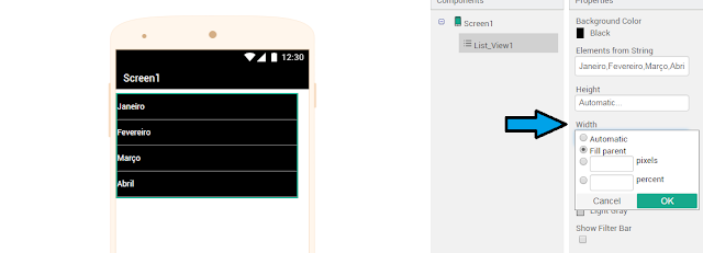 Tutor dos Nerds: Como utilizar o elemento ListView no Thunkable/app Inventors