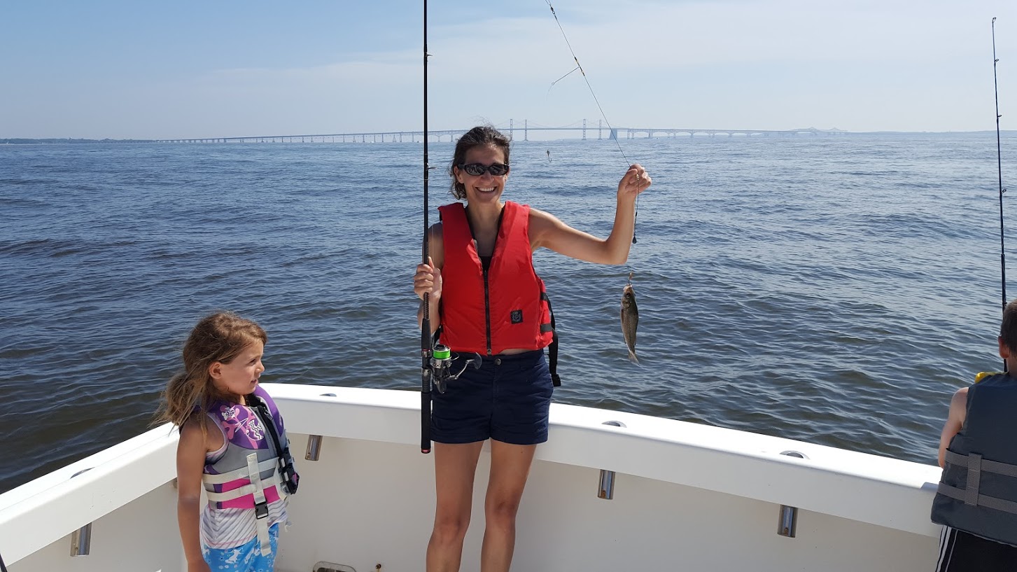 Doug and Sara: Chesapeake Bay Fishing