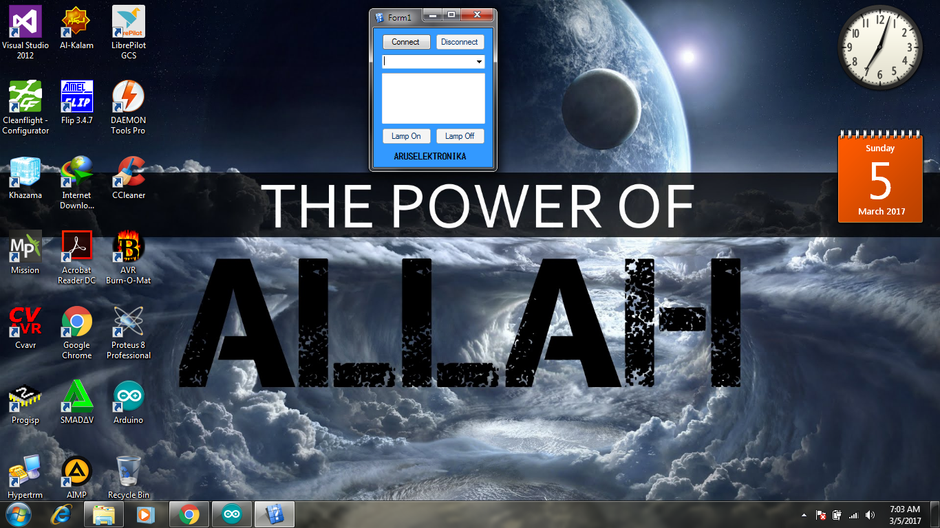 Kontrol Led Dengan Visual Studio C# & Arduino ~ FILAB