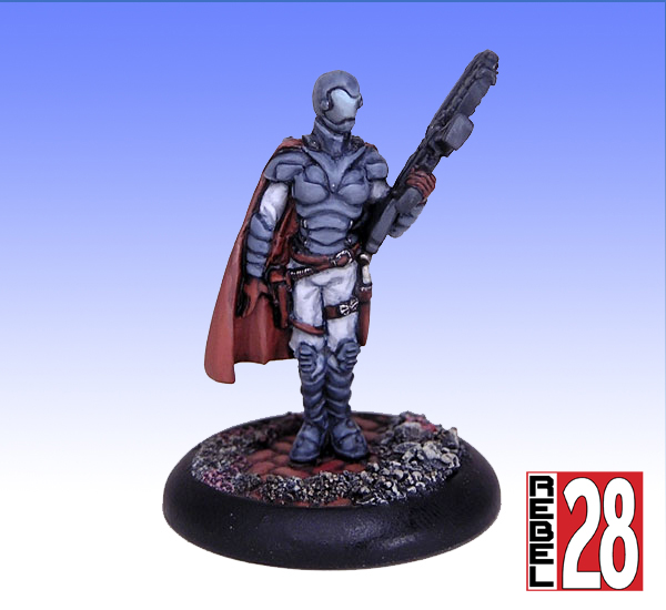 Rebel Minis: 28mm Brood-Hunter & EF Valkyrie Scout