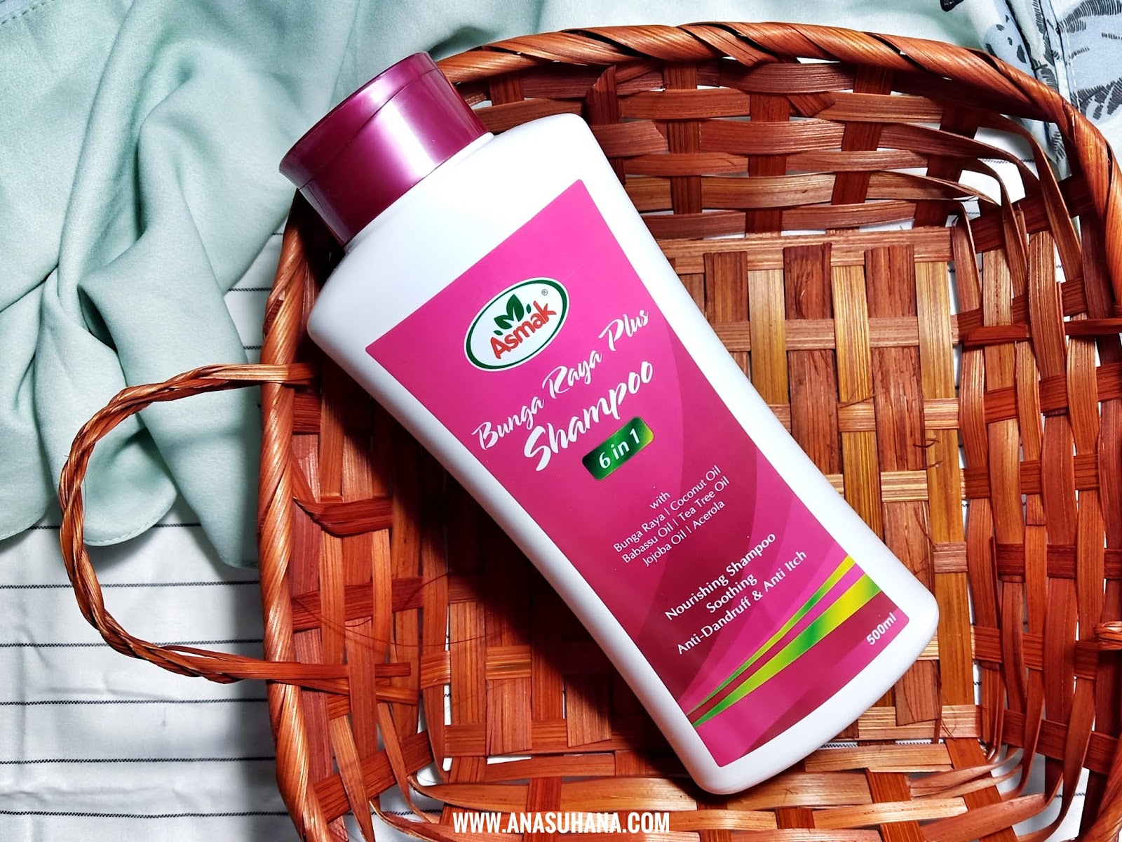 Syampu Wanita Bertudung Dari Asmak Hair Care - Ana Suhana