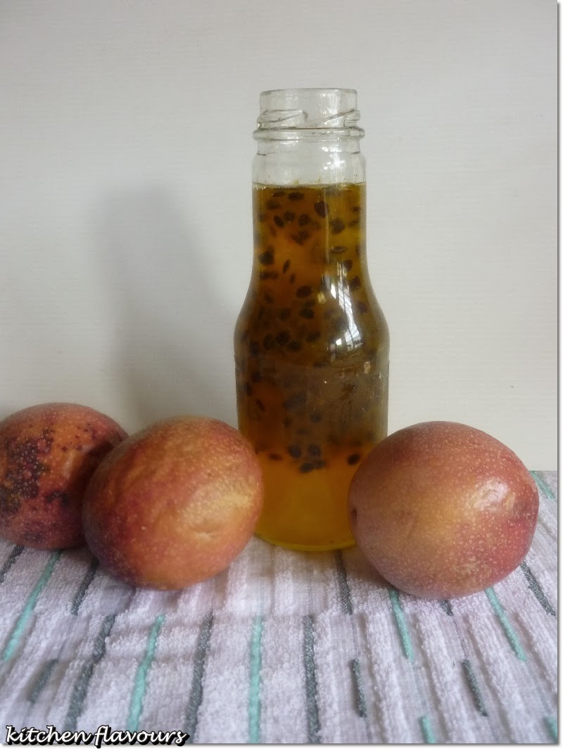 kitchen flavours: Passionfruit Cordial