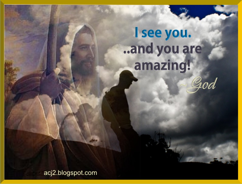 I See You | Ric's Inspirational Verses