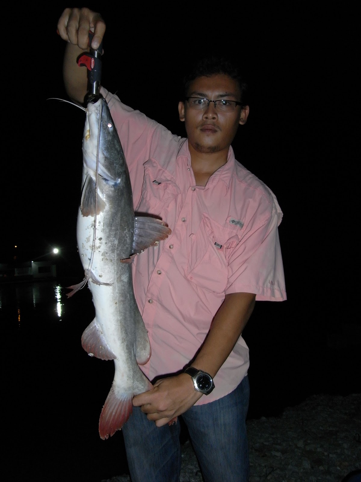 MALAYSIAN FISH HUNTER: Night at Exotic Fishing Pond, Rawang