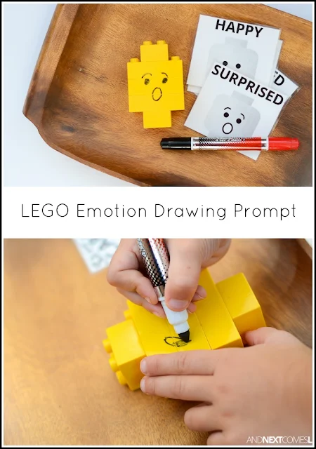 LEGO Emotion Drawing Activity for Kids | And Next Comes L - Hyperlexia ...