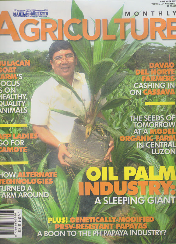 SUNSHINE CHICKEN: Agriculture Magazine November 2011