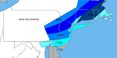 Weather Willy's Weather: Monday 8PM: Initial Projection of Snow Totals ...