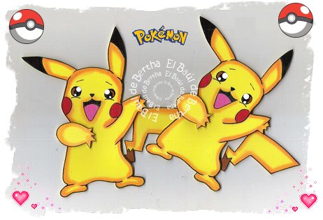 EL BAÚL DE BERTHA - MANUALIDADES: Pokemón en Foamy .. Pikachu, Square ...