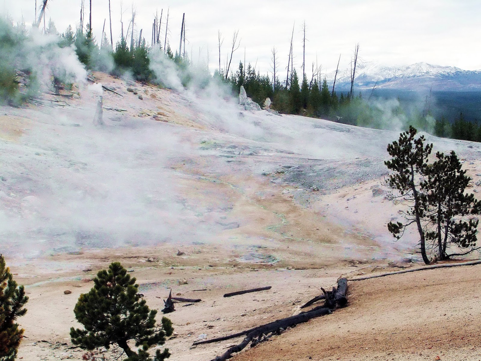Focusing On Travel : Hiking Yellowstone: Monument Geyser Basin