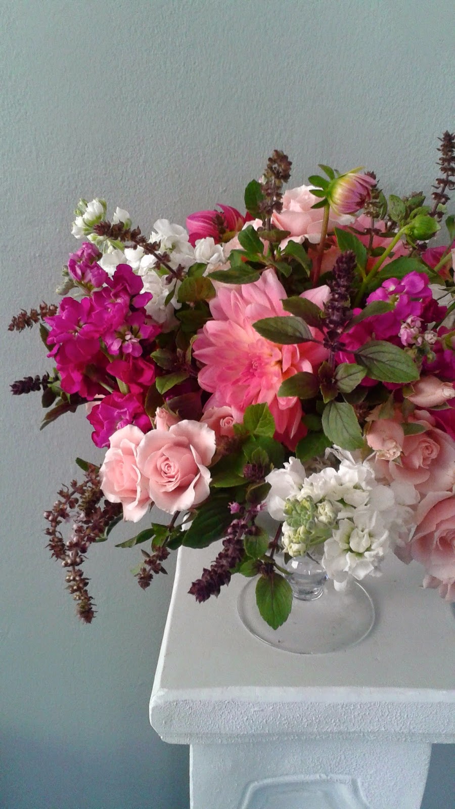 STUDIO DBI: Rosemont Manor Flowers