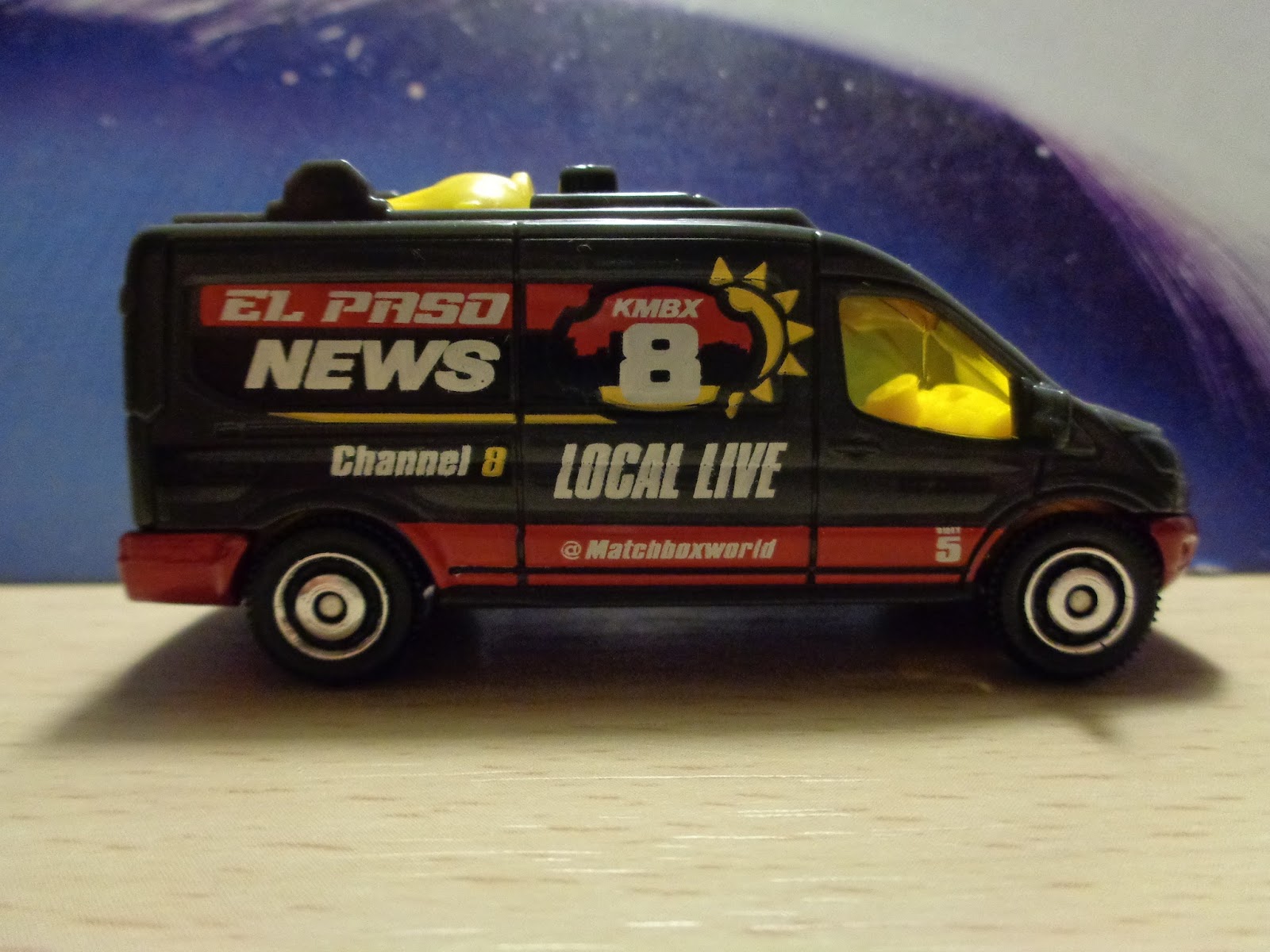 J And J Toys: Matchbox Monday - 14 Ford Transit News Van