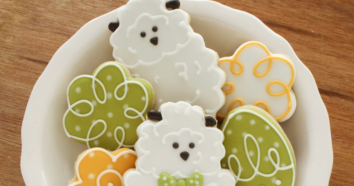 Easy Sheep Cookies