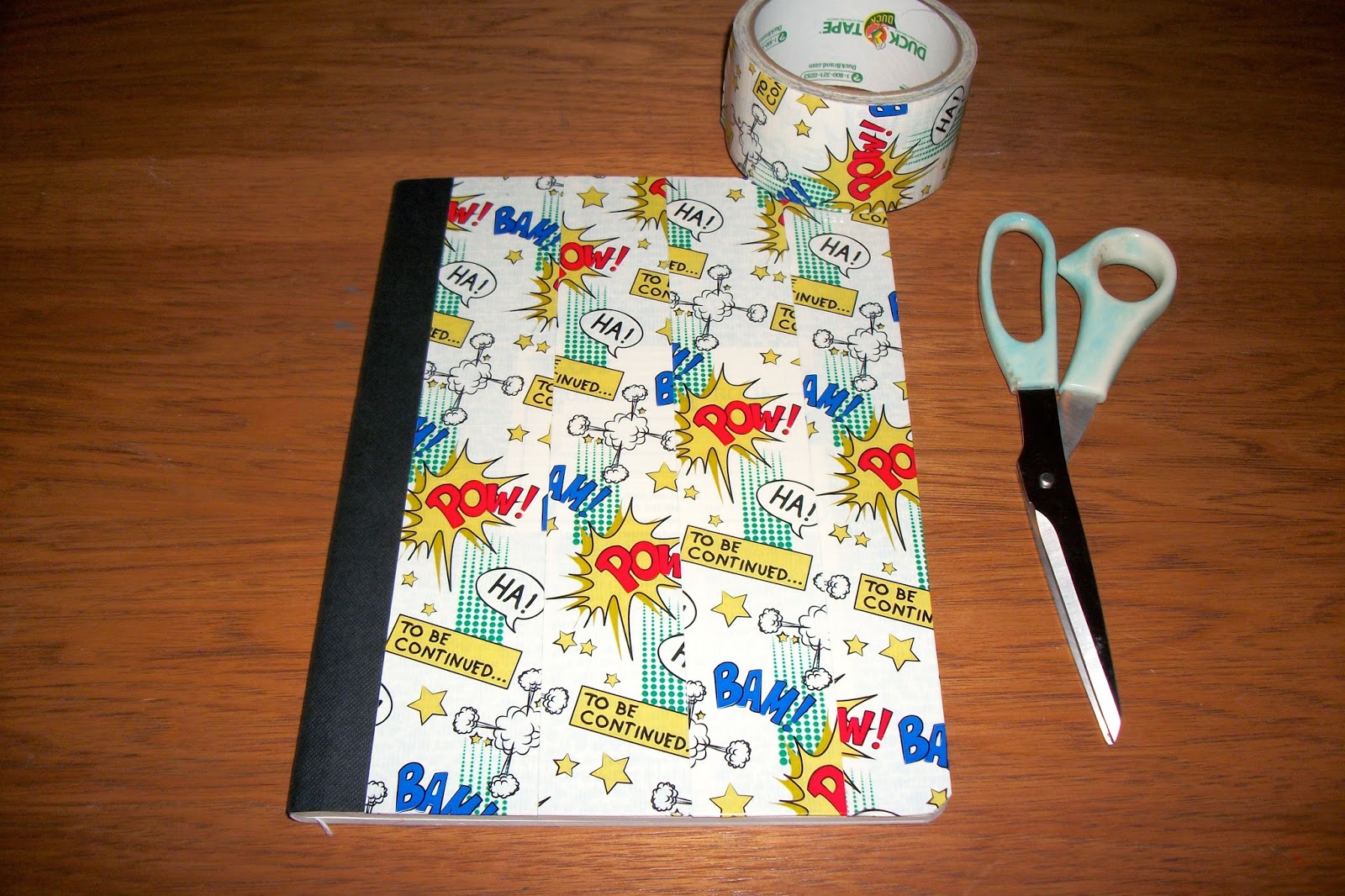 Why Cry Over Split Creativity? : DIY Mickey Mouse Notebook