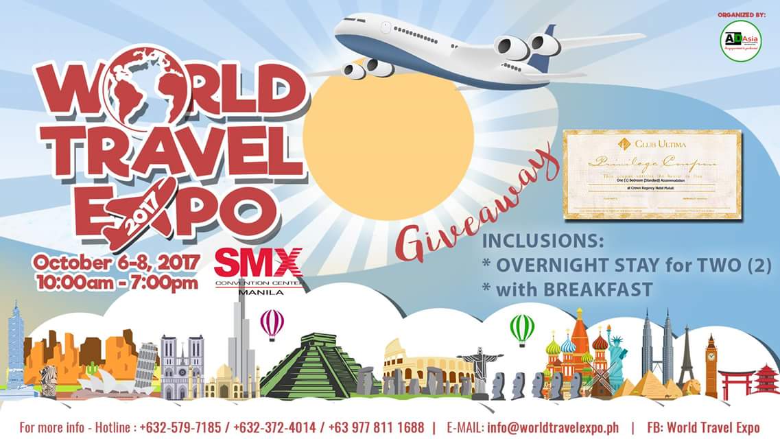 World Travel Expo 2017 at SMX Convention Center - The Pinoy Traveler