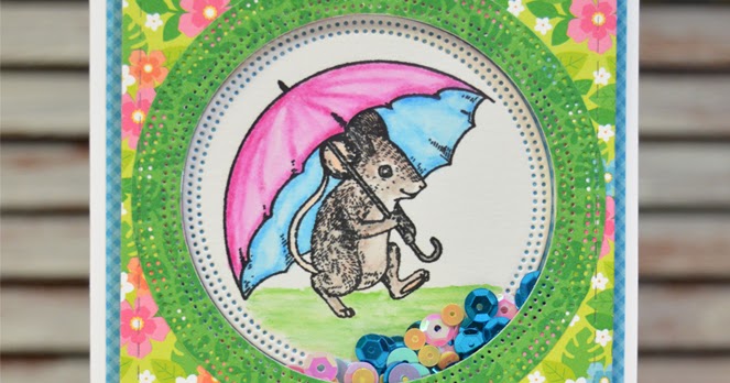 Beth's Beauties: Mouse Shaker Card