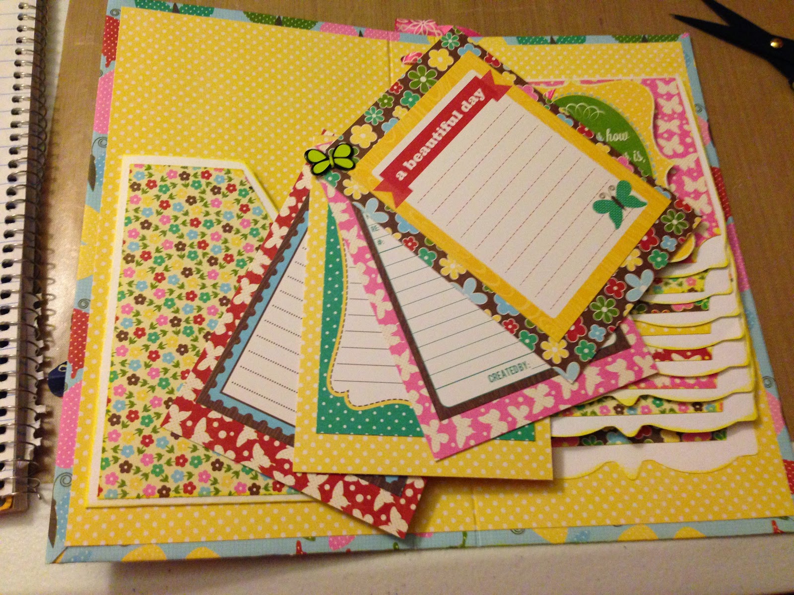Corissa's Scrap Space: Senior Year Folio