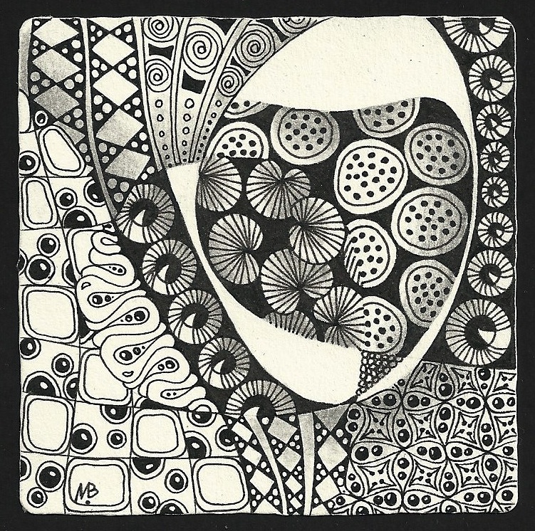 Enthusiastic Artist: Recent Zentangle tiles