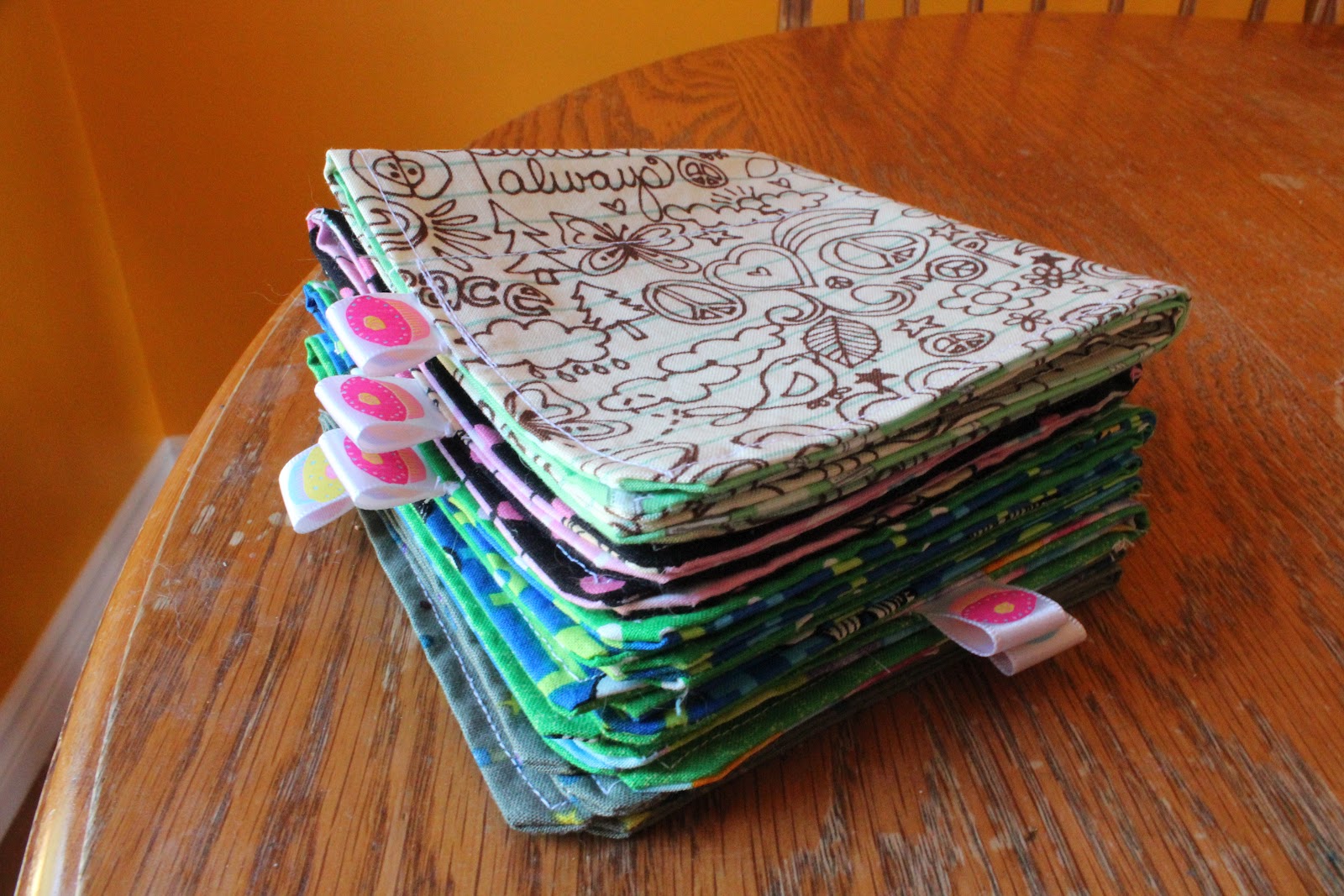 Back to School :: Homemade Lunch Napkins