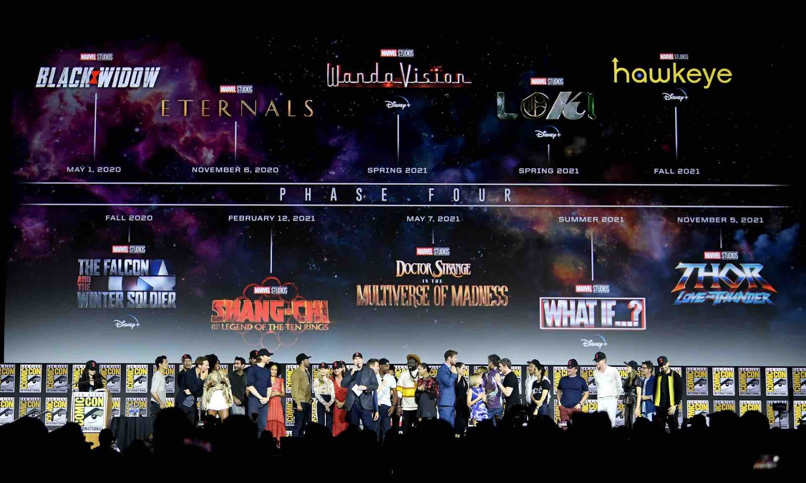 Marvel : Le calendrier de la phase 4 du MCU - LACN la musique et les ...