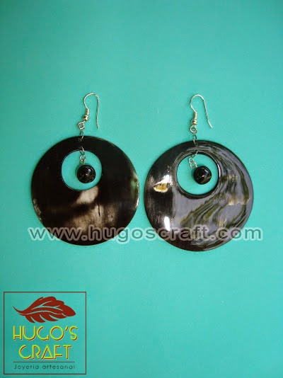 ARETES PLANO EN CACHO DE VACA ~ HUGOS CRAFT