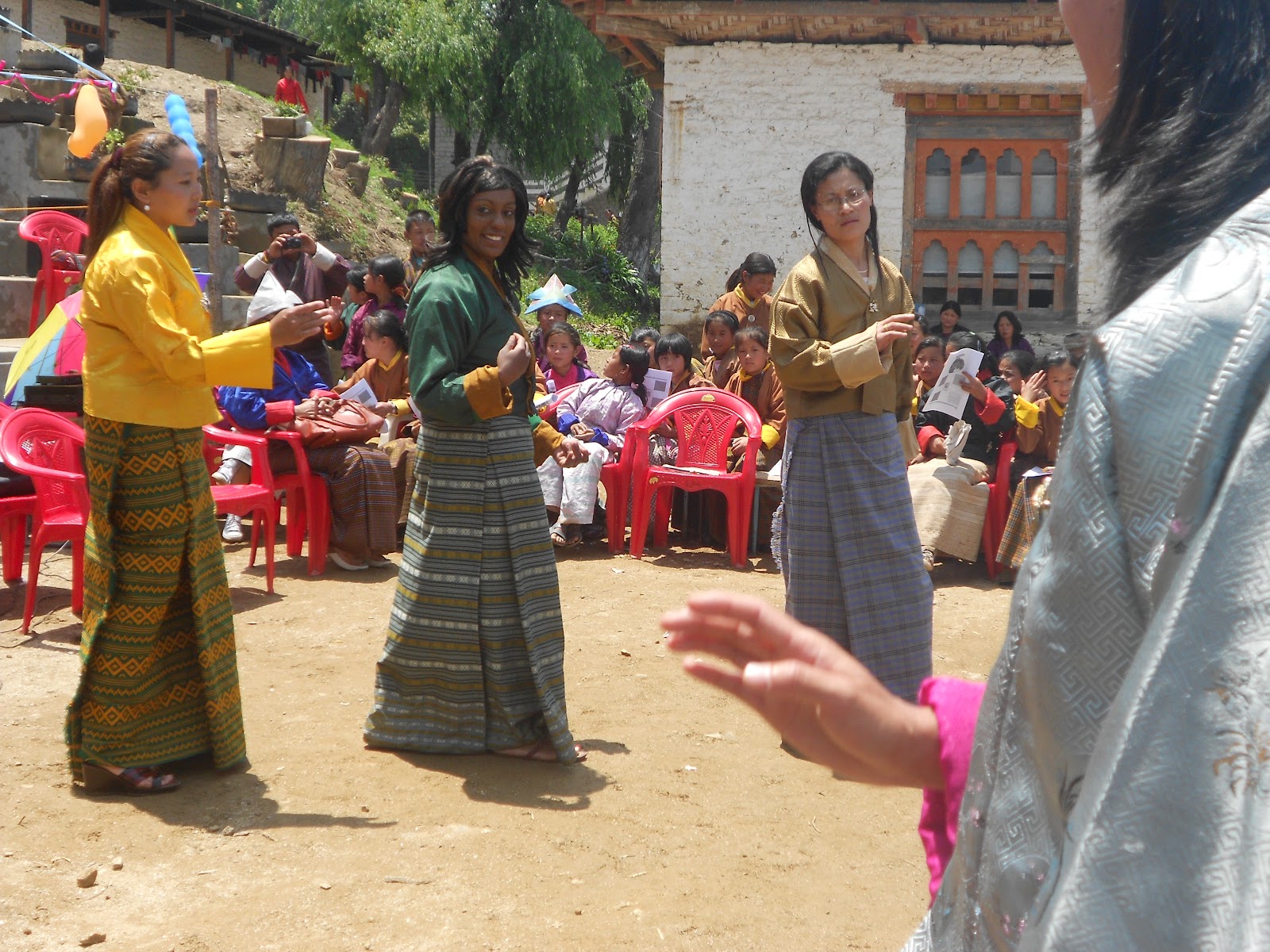 Huffmon in the Himalayas: Teacher's Day in Bhutan...host? Yours truly.
