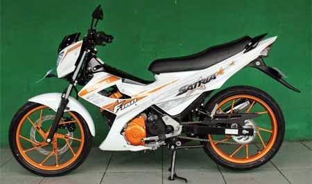 Gambar Suzuki Satria FU150 White Fighter Terbaru 2015 | Koleksi Gambar ...