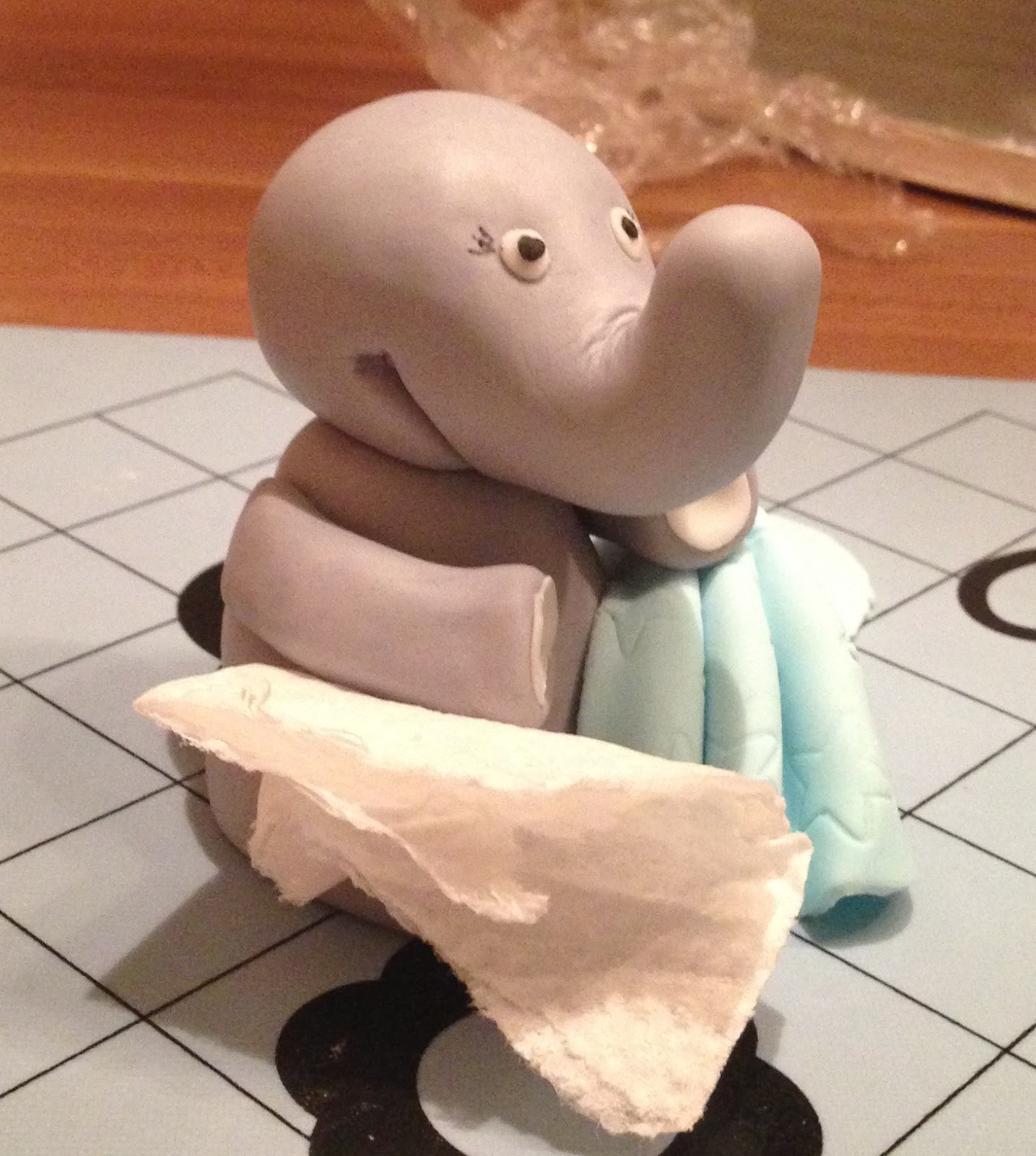 Elefanten aus Fondant modellieren