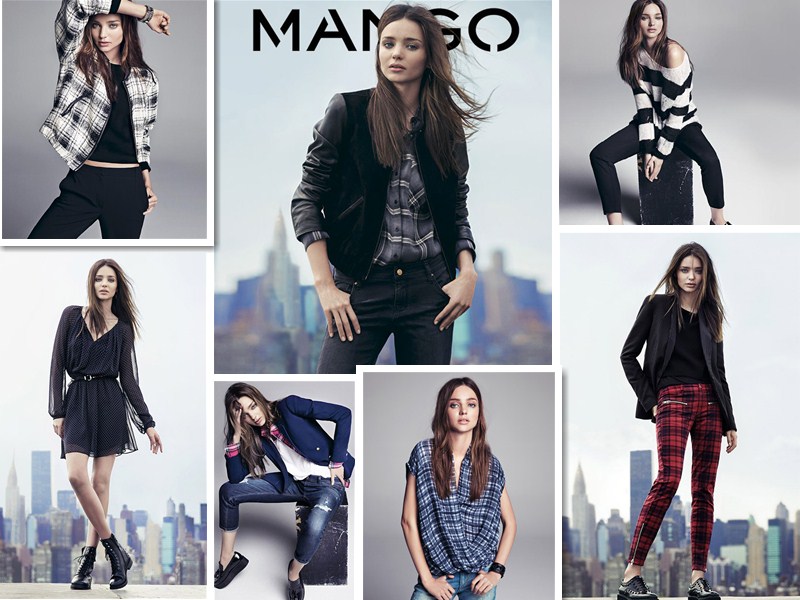 Somewhere I Belong: Miranda Kerr for Mango Fall 2013