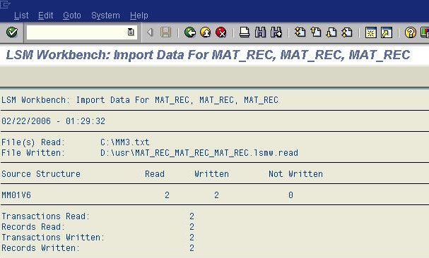 SAP LSMW Step by Step Tutorial