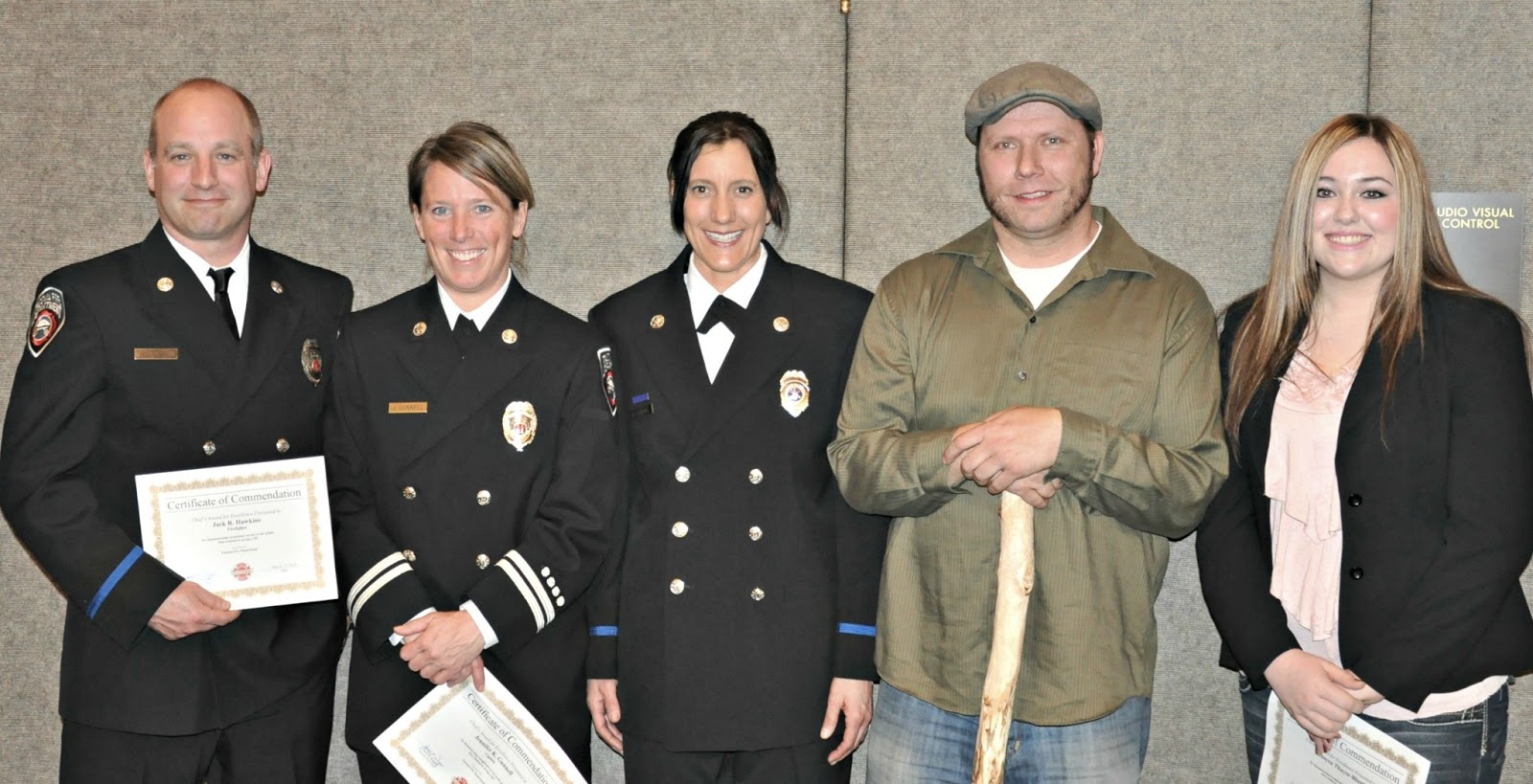 Tacoma Fire Department: Firefighter Annie Craig presented Medal of ...
