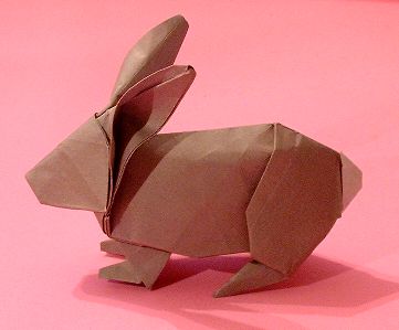 origami Rabbit Lang 3D ~ origami instructions art and craft ideas