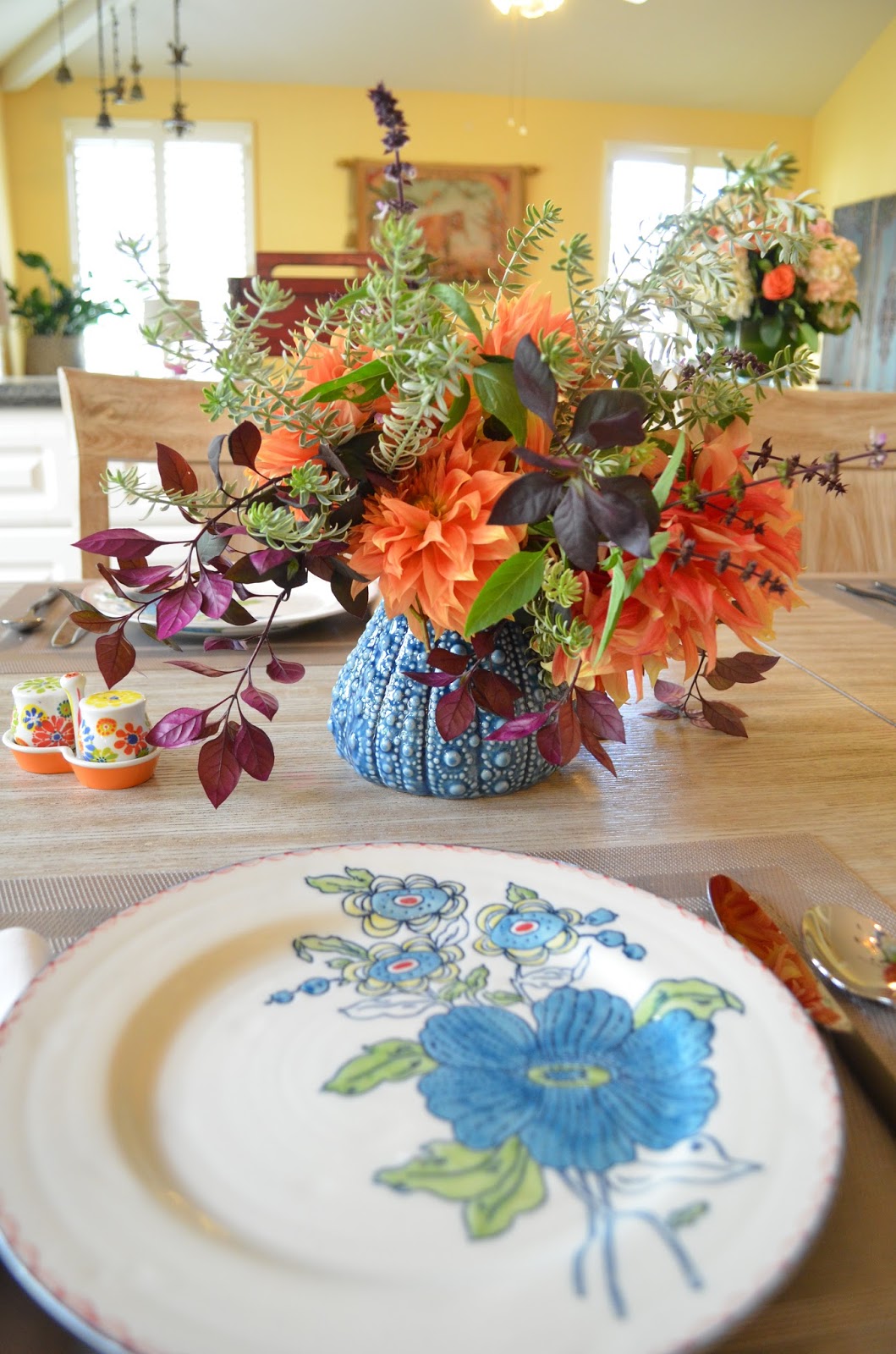Entertaining From an Ethnic Indian Kitchen: Weekend table