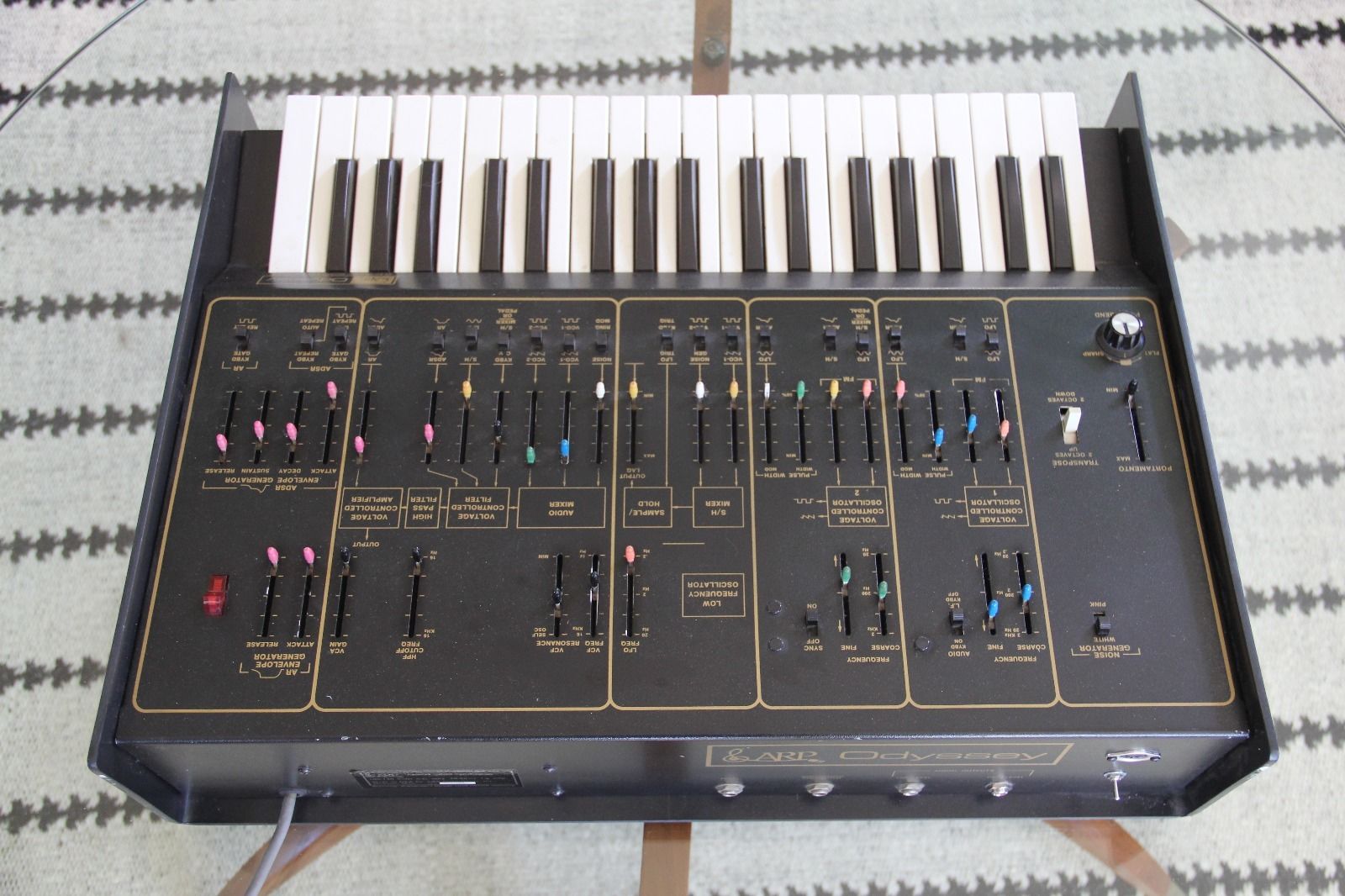 MATRIXSYNTH: ARP Odyssey 2800, Fully Serviced, Midi Added SN 282321