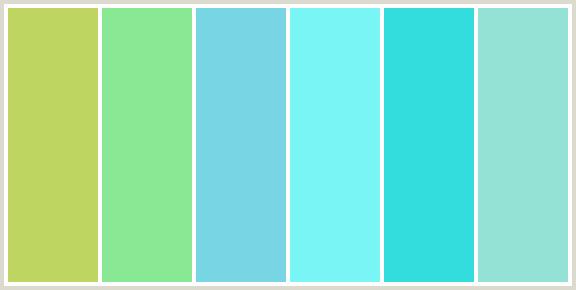 Color Combo: Blue N Green | Mini*Aesthetics