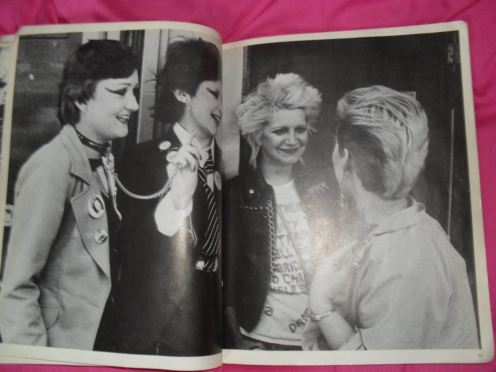 The fashion image: IN THE GUTTER - PUNK