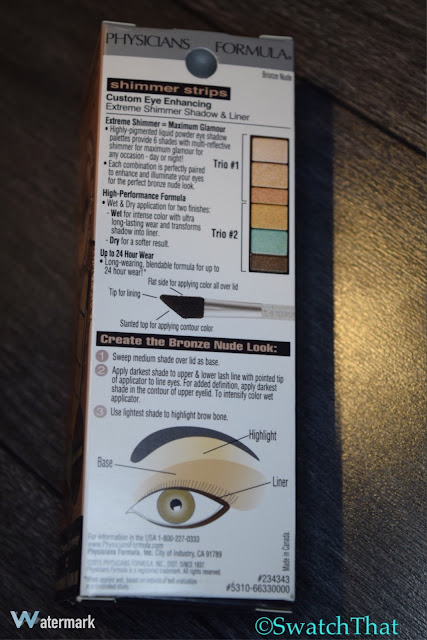Swatch That: Physicians Formula - Shimmer Strips Custom Eye Enhancing ...