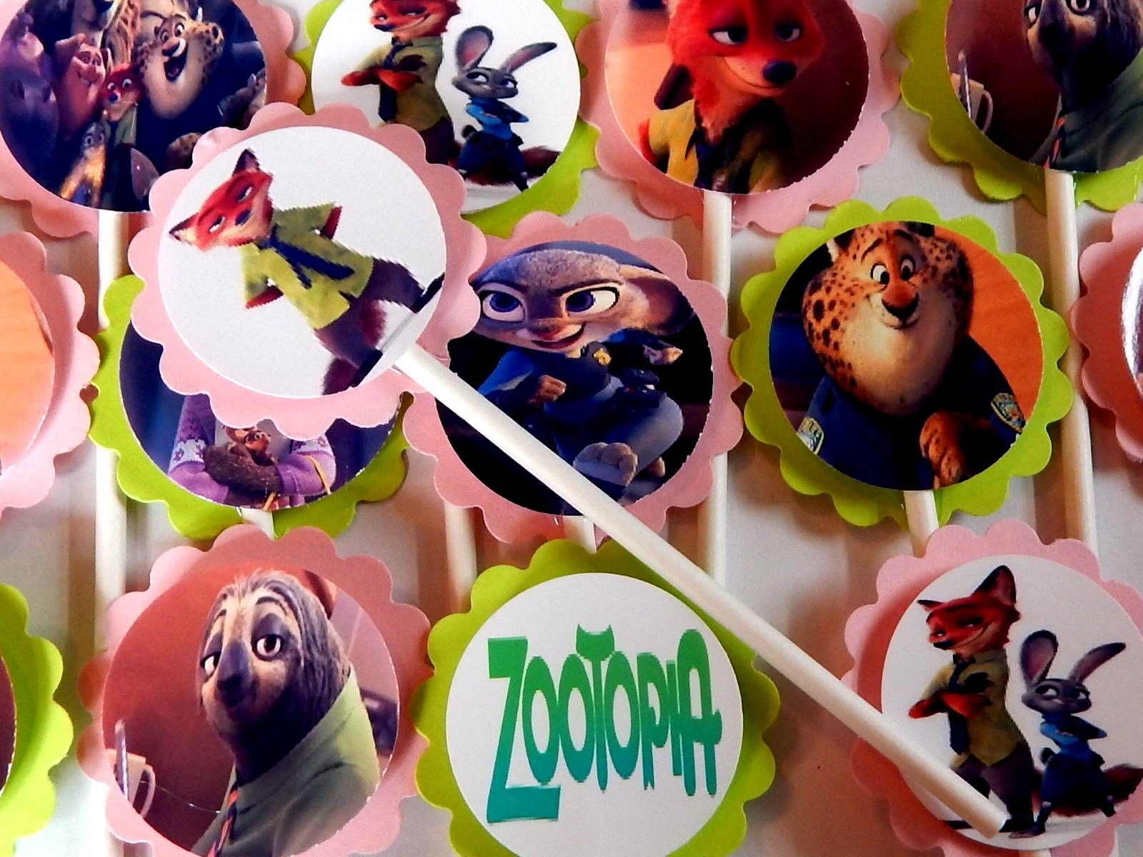 invitatii handmade carmendana: Candy bar Zootopia