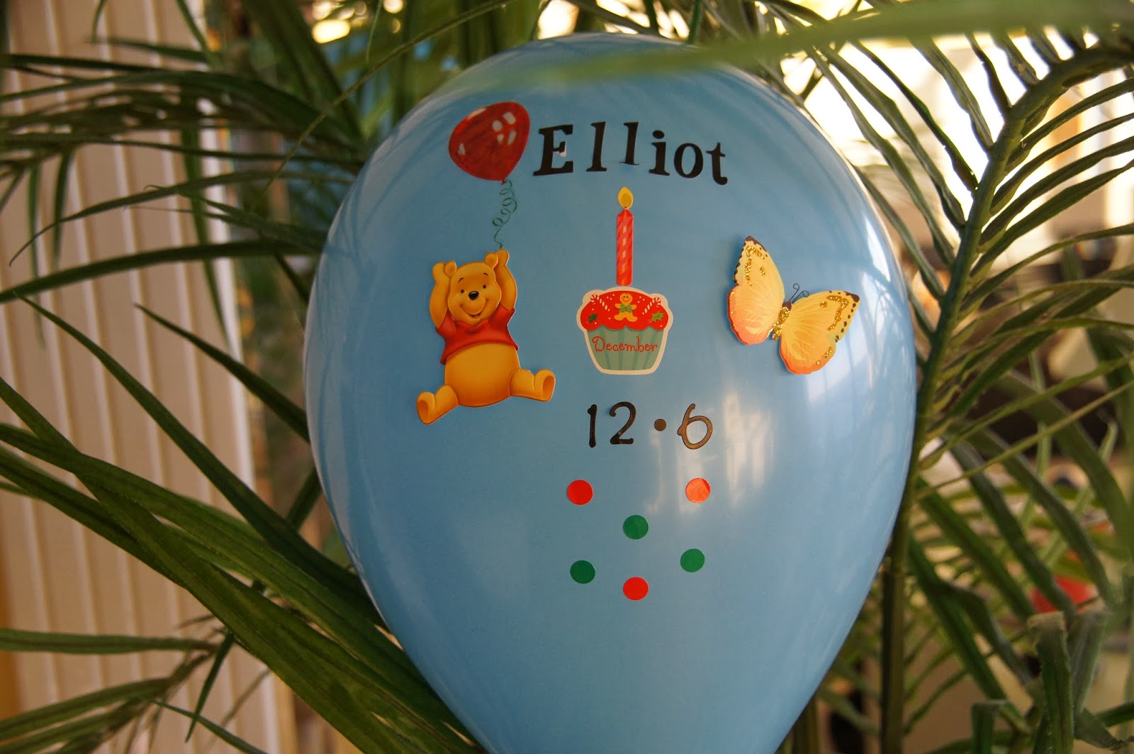 Fittsie's Angel Birthday Balloons