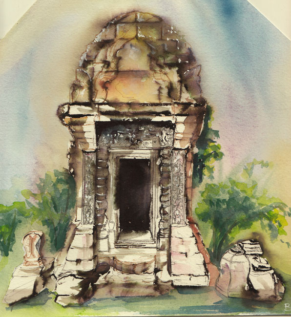 The Virtual Paintout: Cambodia - July 2016