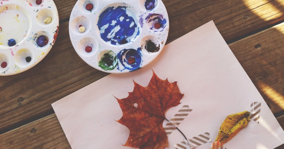 a fall craft. | the olive tree