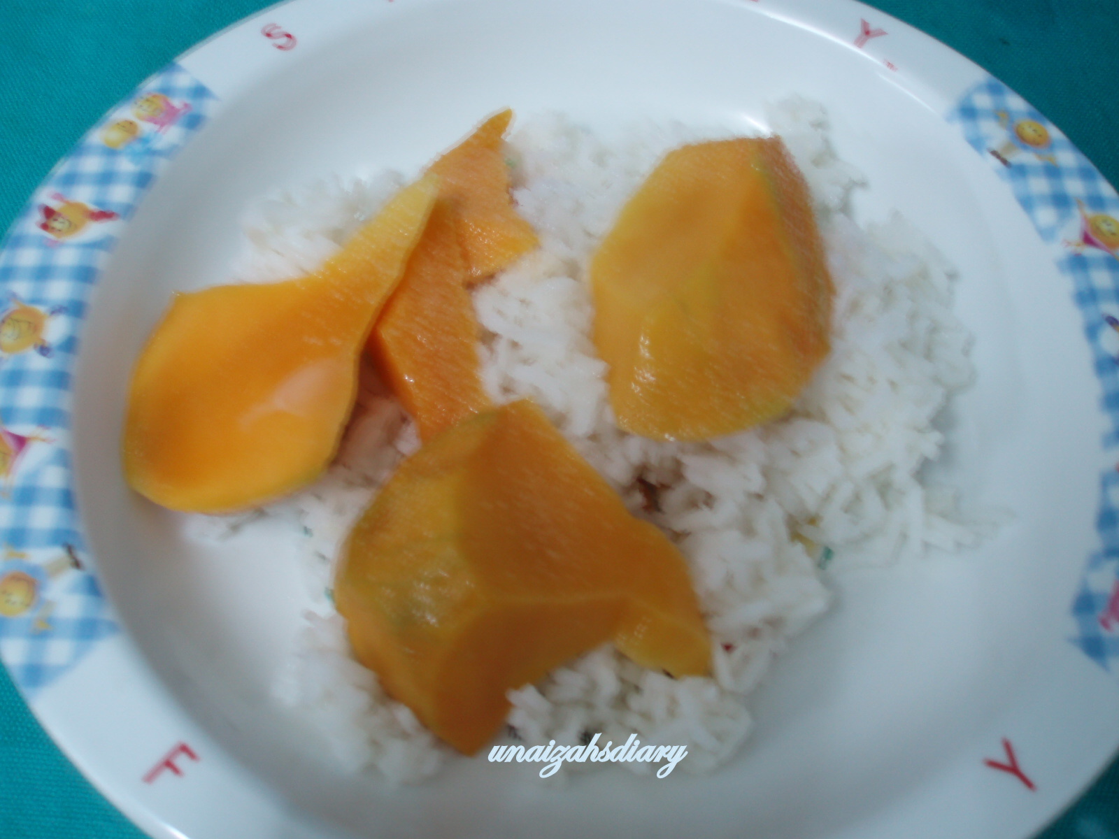 Memories Experiences Thoughts Hopes Dreams: Rice with Mango / Nasi Mangga