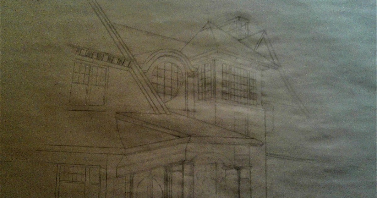 Tom Wagen's Art: Study in Perspective (Pencil Drawing)