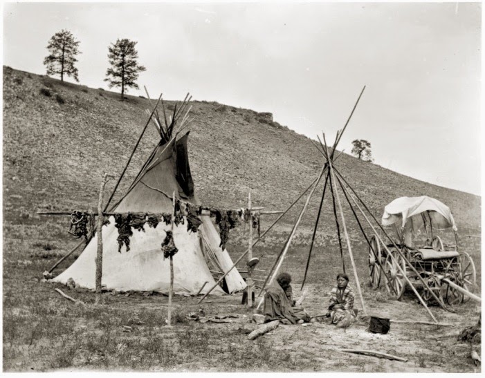 Montana Moments: Friday Photo: Drying Meat