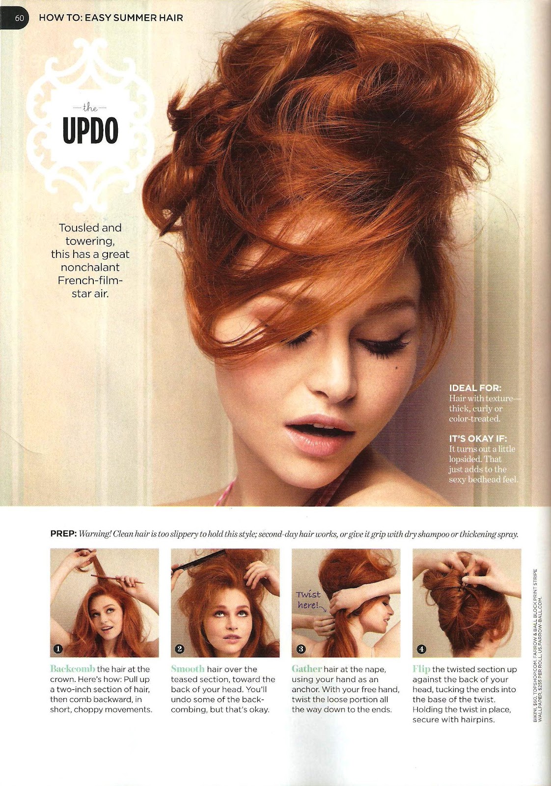 What Mimi Writes: How To: Easy Summer Hair