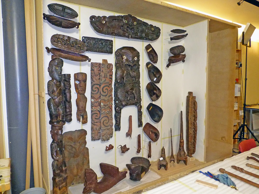 Pitt Rivers Object Collections: New Displays: Forthcoming Maori Carving ...