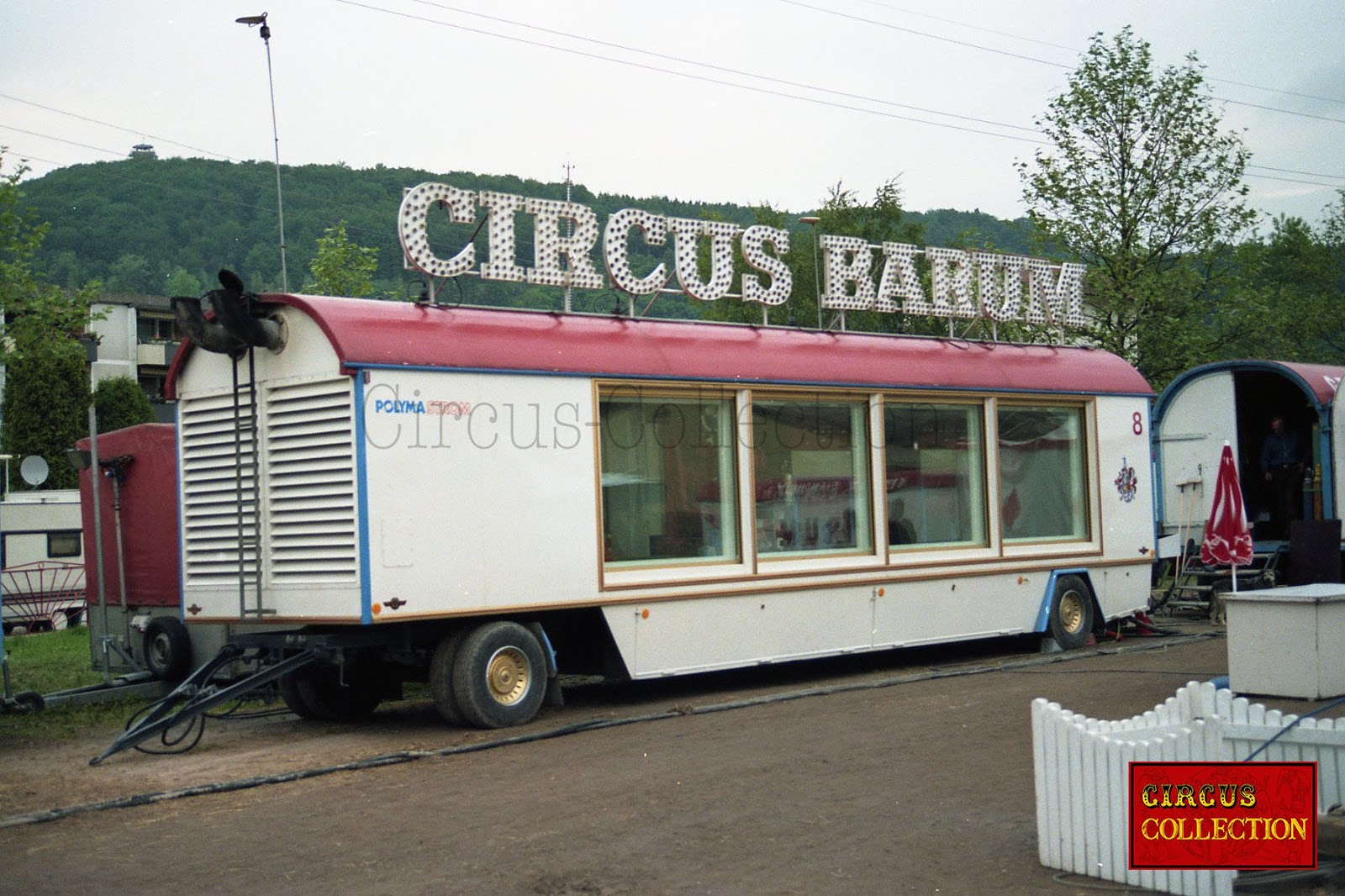 Circus -Collection: Circus Barum de Gerd Siemoneit 1991, les installations