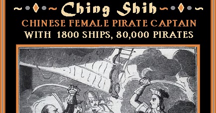 Unknown Gender History: Ching Shih, Chinese Female Pirate Who Commanded ...