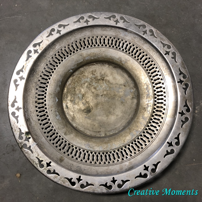 Turning Silver a pretty blue patina