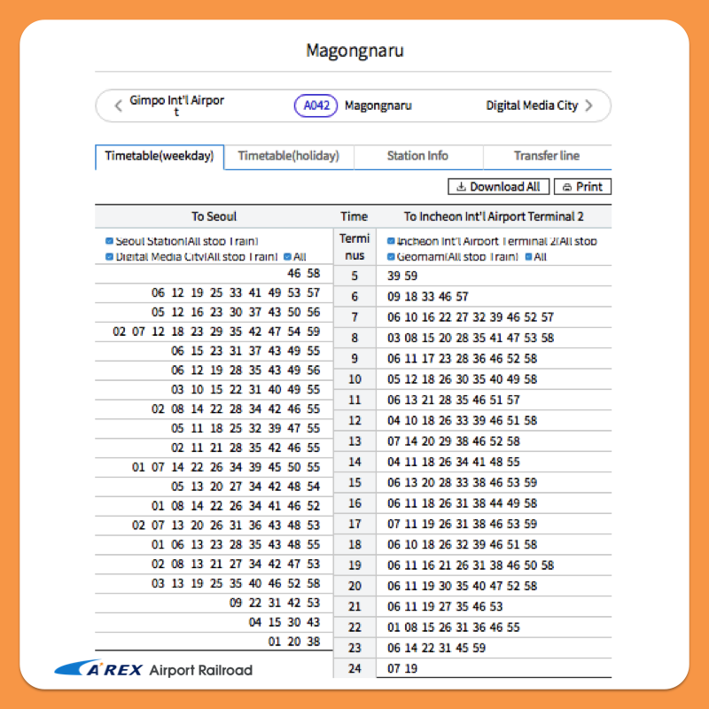 AREX: NEW AREX Station - Magongnaru Station is open now!
