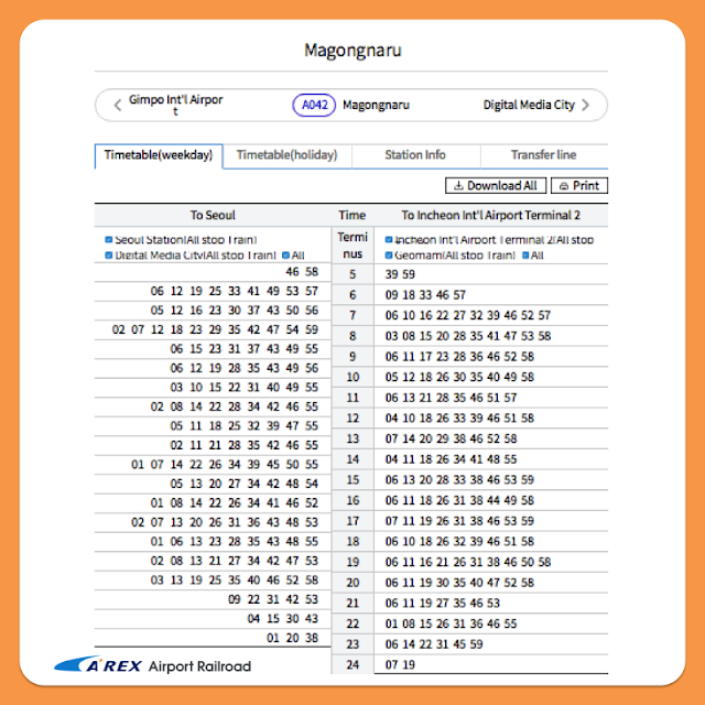 AREX: NEW AREX Station - Magongnaru Station is open now!